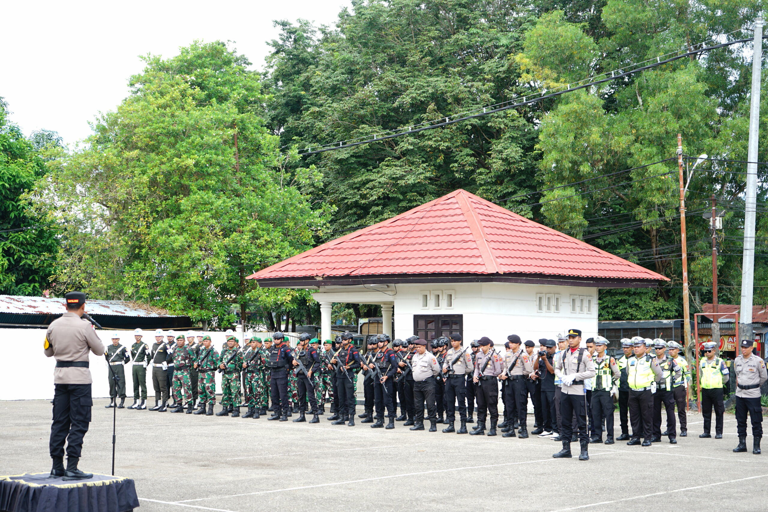 Pastikan Paskah Aman, Polres Belu Laksanakan Apel Gelar Pasukan Operasi ...